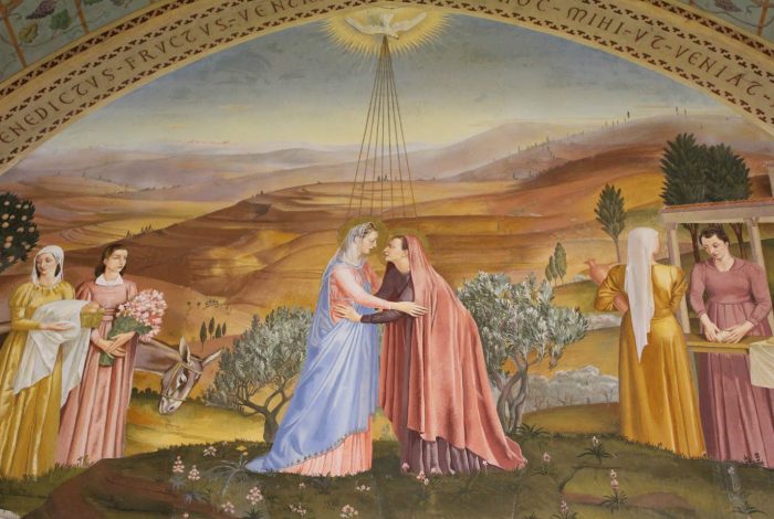 Mary's Visitation of Elizabeth - Ambrose - Crossroads Initiative