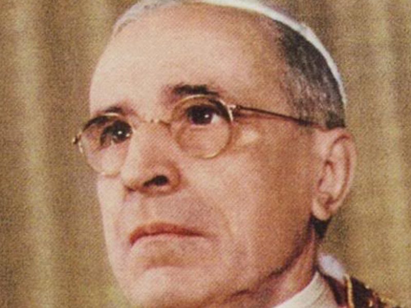 Pope Pius XII Quotes Gram wikimedia public domain - Crossroads Initiative