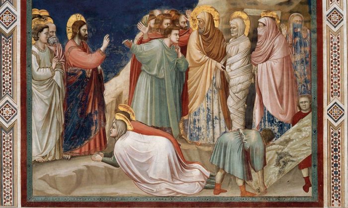 raising of lazarus giotto - Crossroads Initiative