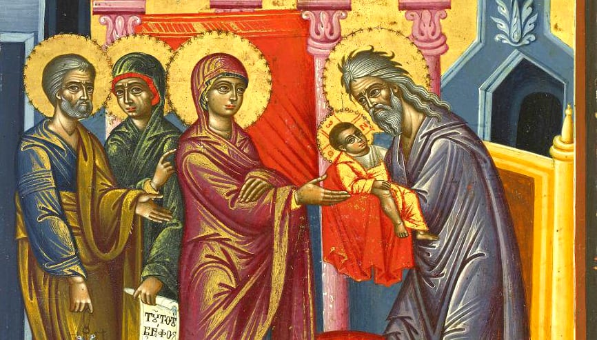 Presentation Of The Lord Icon