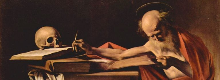 saint-jerome-writing - Crossroads Initiative
