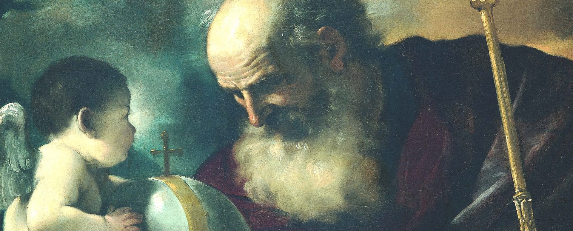 God_the_Father_and_Angel Guercino - Crossroads Initiative