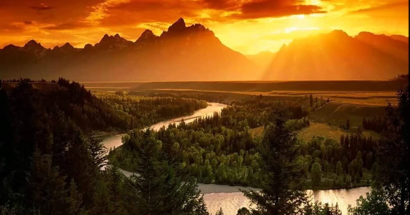 eucharistic thanksgiving america landscape golden sunset - Crossroads ...