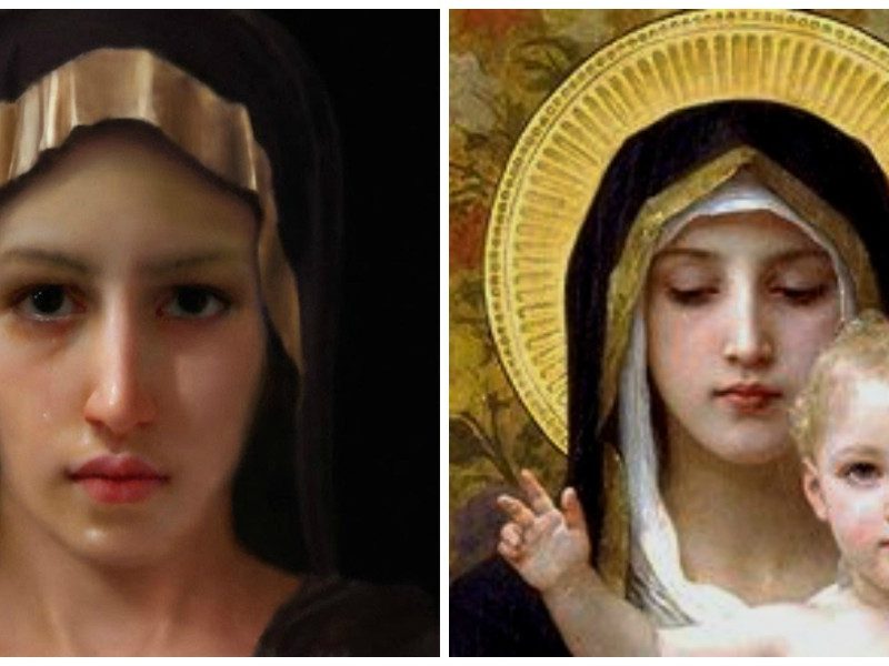 Virgin Mary public domain no source facebook - Crossroads Initiative