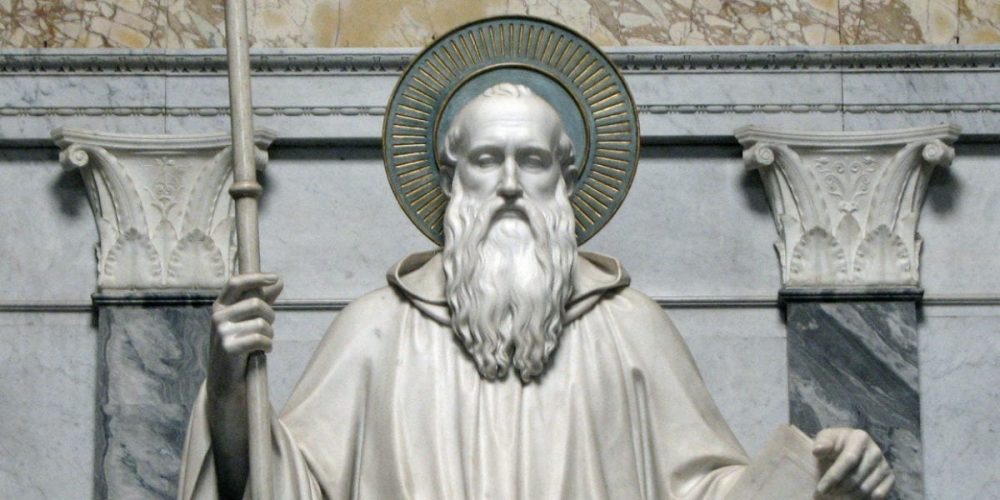 saint benedict statue - Crossroads Initiative saint benedict statue - Crossroads Initiative