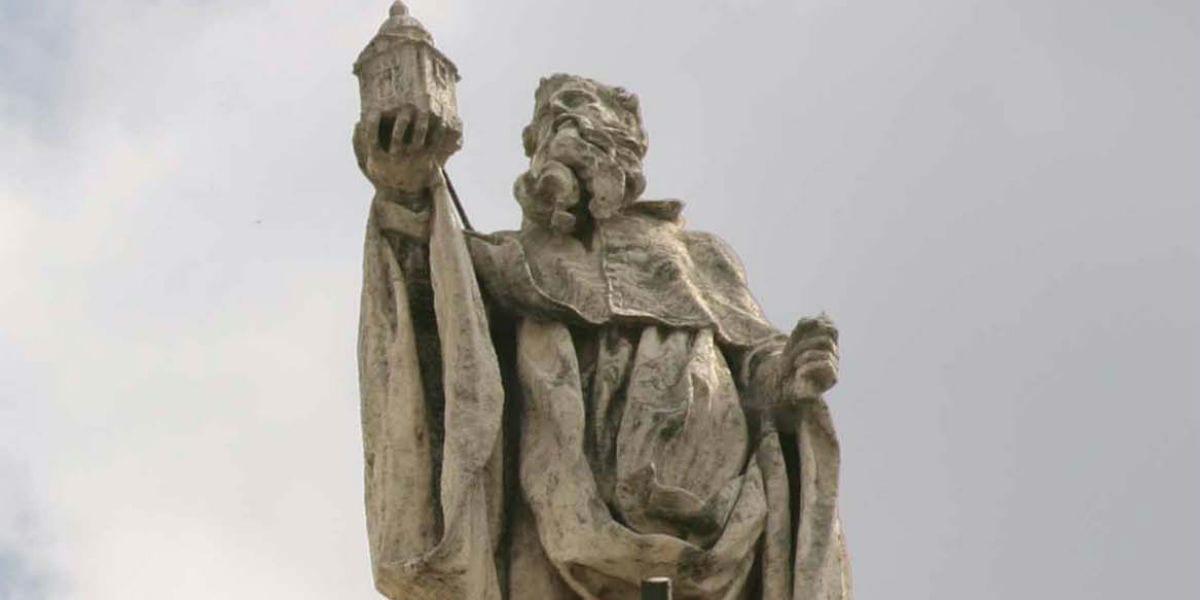 saint romuald statue mystic abbot peter damian - Crossroads Initiative