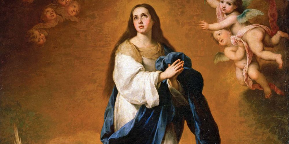 The Assumption of the Blessed Virgin Mary Bartolome Esteban Murillo ...