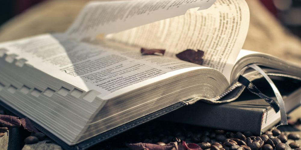 Open Bible Timothy Eberly unsplash public domain - Crossroads Initiative