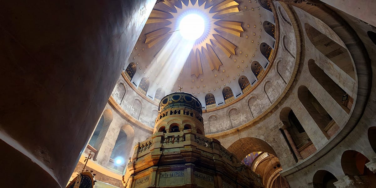 Holy Sepulchre Light Dome Shafik Khbeis MD - Crossroads Initiative