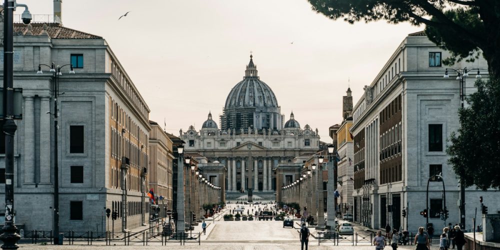 Vatican, St. Peter's Basilica, building, white, 1200x600 - Crossroads ...